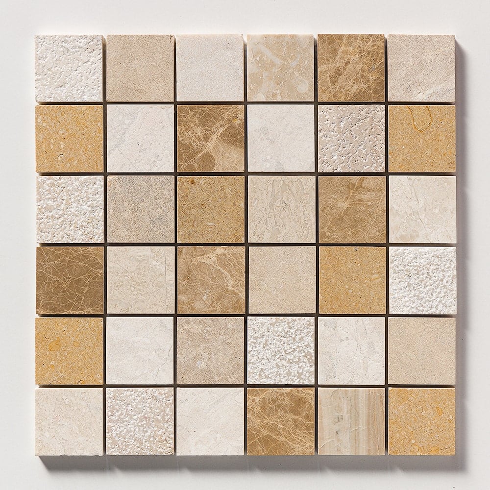 Mosaic Tiles Kitchen Texture