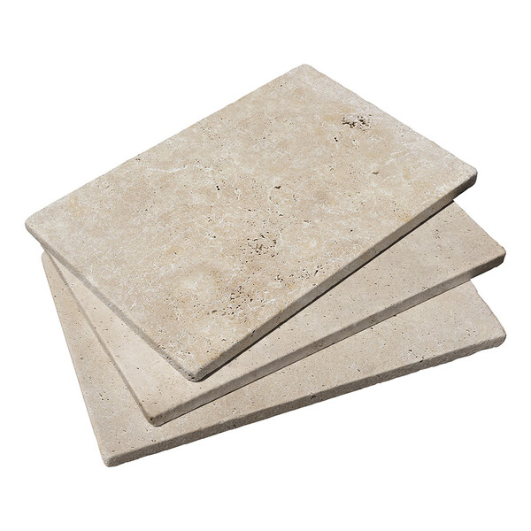 Ivory Tumbled French Travertine Patterns | Travertine Tile Outdoor