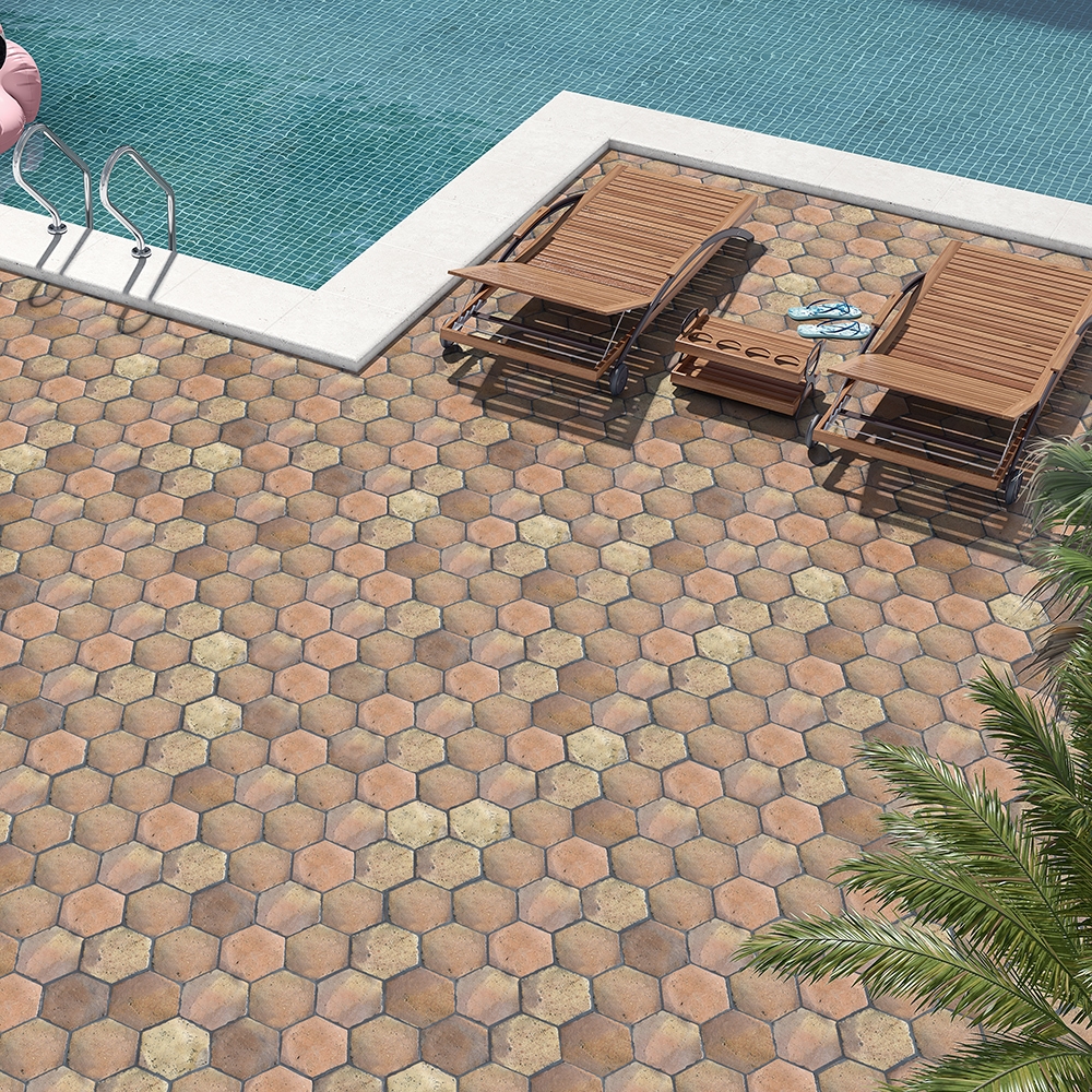 Discount Terracotta Tiles | Red Terracotta on Sale | Terracotta Hexagons